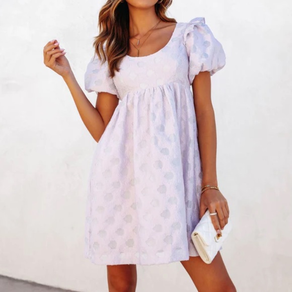 Vici | Dresses | Vici Layla Puff Sleeve Babydoll Dress | Poshmark